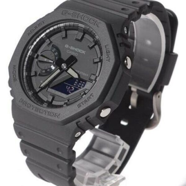 Casio G-Shock Ga-2100-1A1 Carbon Core Guard structure | WatchCharts ...