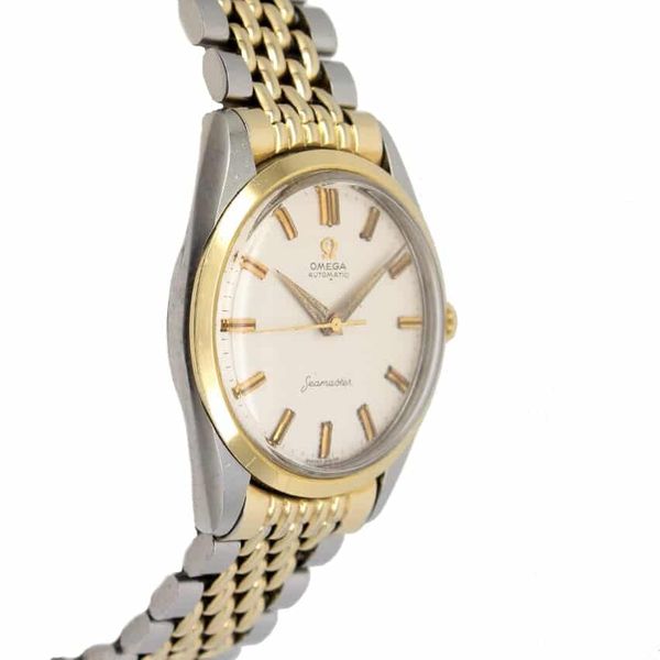 Pre-Owned Vintage Omega Seamaster Automatic Two Tone | WatchCharts ...