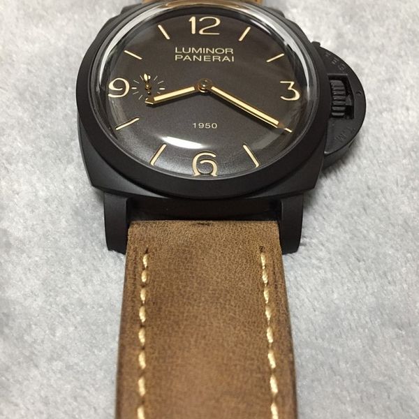 FS : Panerai PAM 375 COMPOSITE Luminor 1950 "Black Fiddy" - $6650 ...
