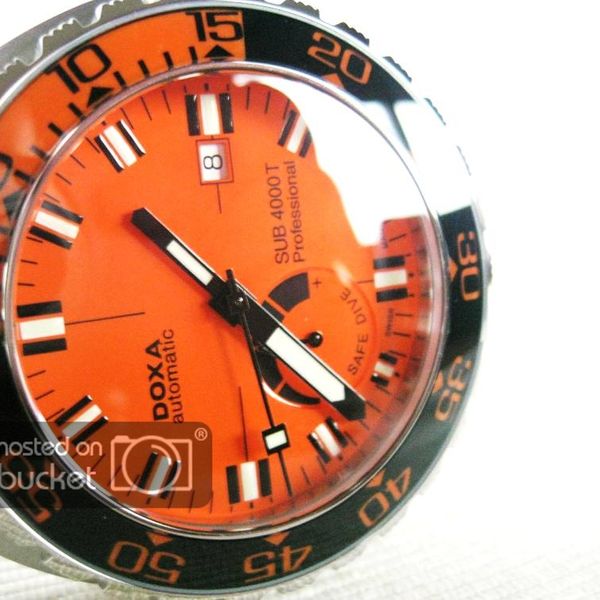 SOLD Doxa Sub 4000T Saphire Bezel Limited edition | WatchCharts