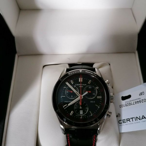 Mens Certina DS-2 Precidrive Chronograph Watch C0244471605103 RRP £660 | WatchCharts Marketplace