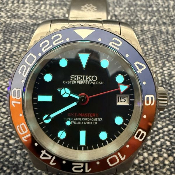 Custom Titanium Seiko GMT Build | WatchCharts Marketplace