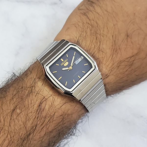 [WTS] Seiko 1989 Blue Square TV dial SERVICED Rare watch $99 Shipped ...