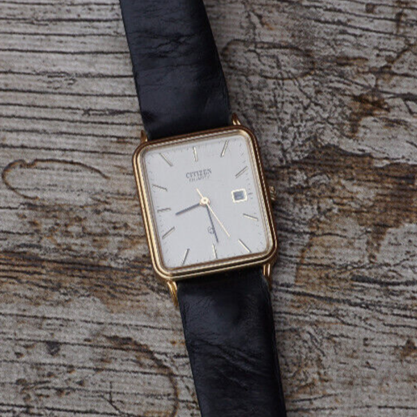 Vintage Citizen Wristwatch Rectangular with Date Display | WatchCharts ...