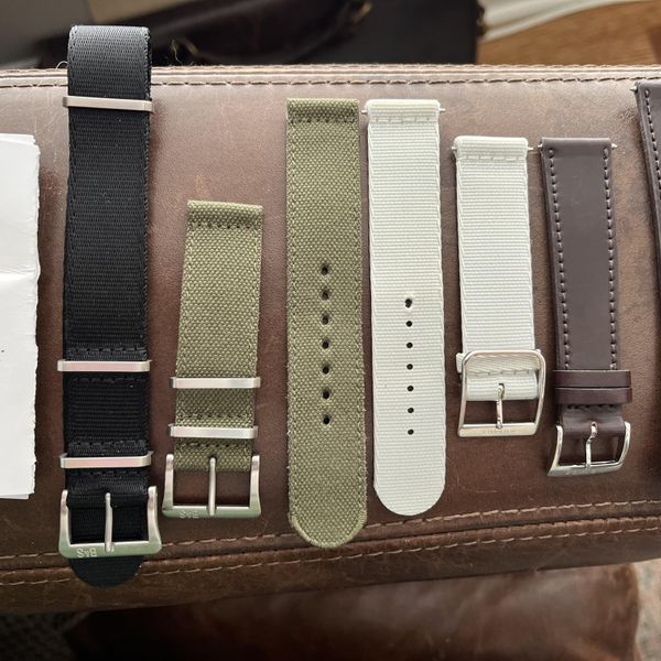[WTS] Four 20mm Straps - Bulang & Sons x 2 Straps Nomos x 2 Straps ...