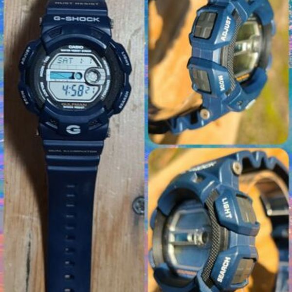 G-Shock G Shock Casio Watches G-9100-2 Gulfman Digital Rust Prevention ...