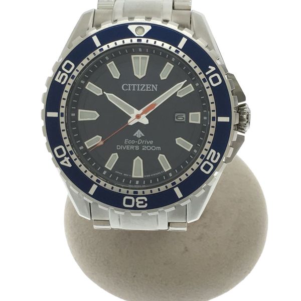 [Used] CITIZEN Solar watch / Analog / Stainless steel / BLU / E168-S111510 / With top [Clothing ...