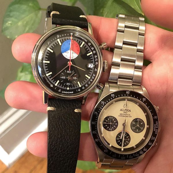 [WTS] Alpha Paul Newman Homage & Undone Urban Chronograph - Price ...
