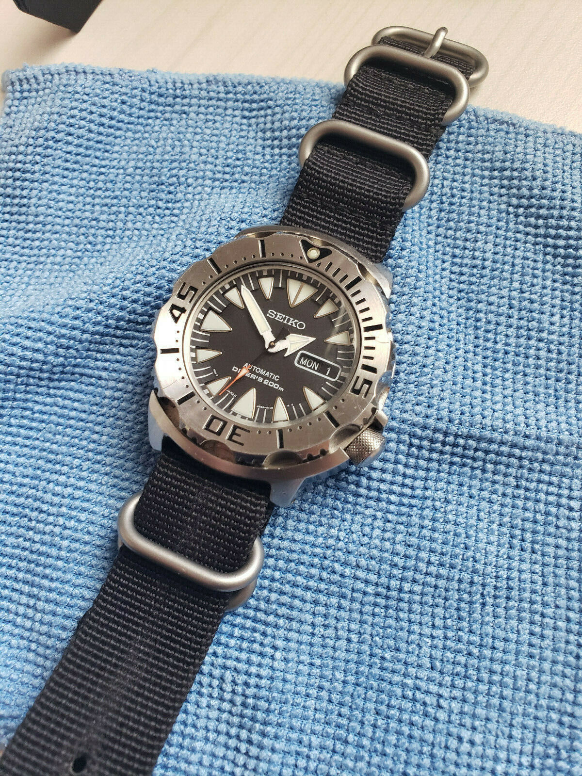 Seiko SRP307 automatic wristwatch gen2 Monster pre-X dial | WatchCharts