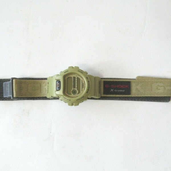 G Shock DW6900 Casio Fox Fire tan nylon strap sport digital wrist watch ...