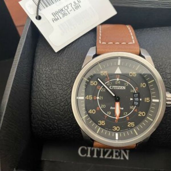 Citizen Eco-Drive AW1361-10H Men's Pilot Watch | WatchCharts