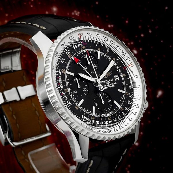 [WTS] Breitling Navitimer World GMT 46mm Full Set Deploy A2432212/B726 ...