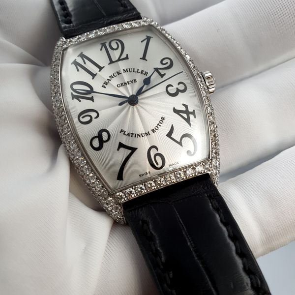 Full pave original diamond Franck muller curvex 2852 SC D | WatchCharts ...