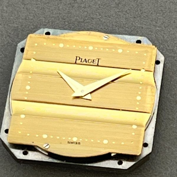 Piaget Men's Traditional Square Style Polo Movement Only For Parts ...