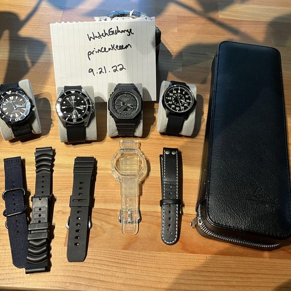 [WTS] [USA] Seiko Monster, Laco, Casio, G-Shock | WatchCharts