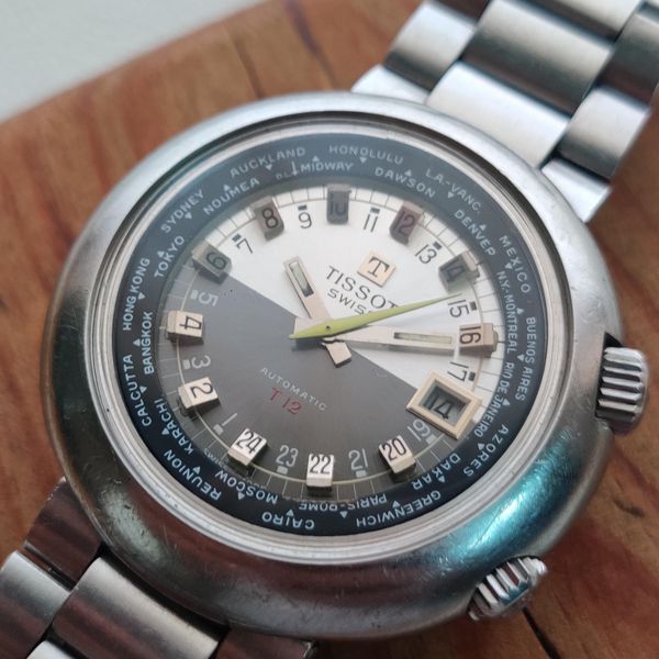 [WTS] 1970s Collector's Tissot T12 World Timer Automatic ???? - 24 Hr ...