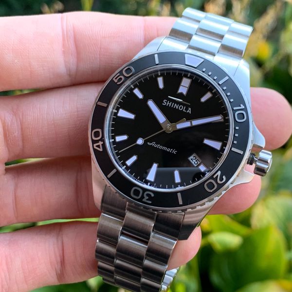 Shinola The Lake Superior Monster Automatic Dive Watch 43MM S0100602874 ...