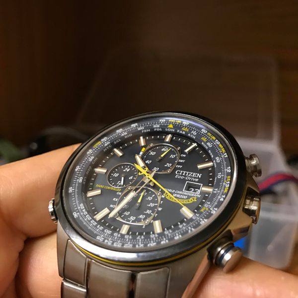 [WTS] Citizen Eco-Drive H800-S081157 Blue Angels WR200 World ...