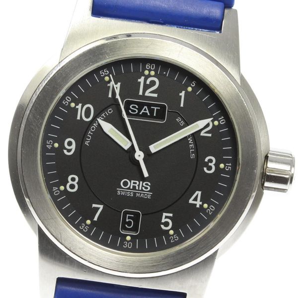 [ORIS] Oris Big Crown Day-Date BC3 Rubber Belt 7500 Automatic Men's [Used] | WatchCharts