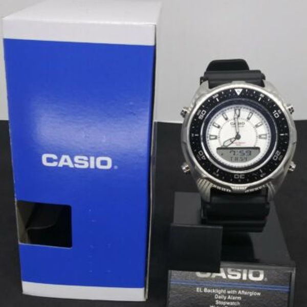 Rare Casio AMW-S320 Module 2790 Solar Power Marine Gear Tough Men’s ...