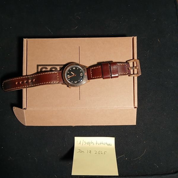 [WTS] Greg Stevens Design GSD-5-B Diver l box and extras | WatchCharts ...