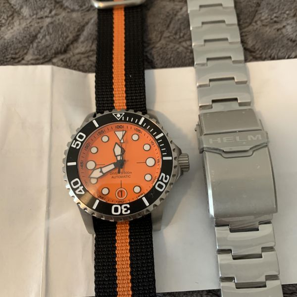 [WTS] HELM KOMODO/ISO 6425 DIVER/FULL KIT WITH EXTRA RUBBER STRAP/4 ...