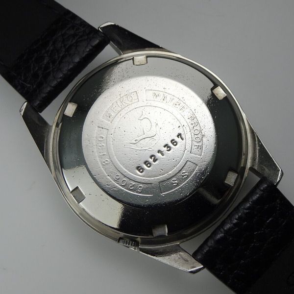 Serviced Vintage 1966 JAPAN SEIKO SEIKOMATIC WEEKDATER 6206-8130 26J ...