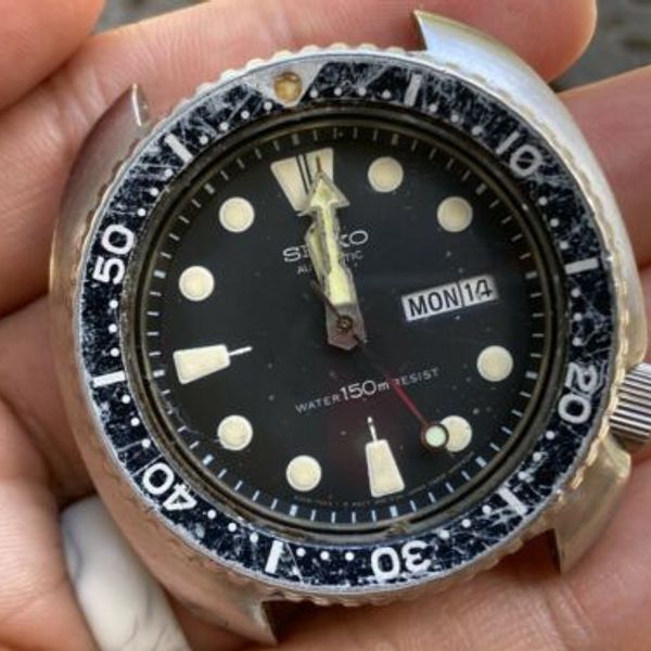 Barn Find! Vintage SEIKO 6309-7049 Men’s Diver Dive 150M automatic Watch - Runs | WatchCharts ...