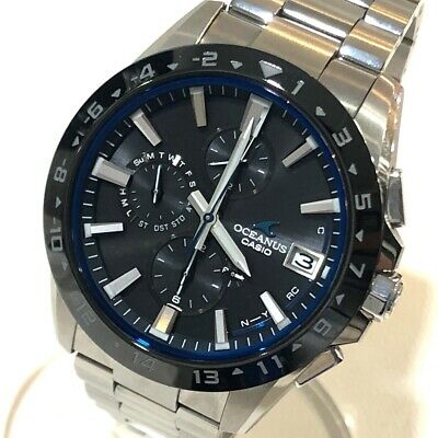 CASIO OCW-T3000 Classic line Oceanus Radio Solar Chronograph Wristwatch | WatchCharts