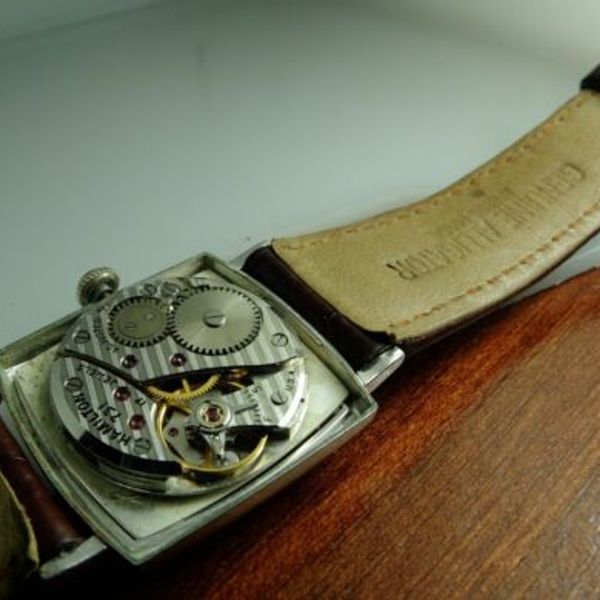 NICE VINTAGE HAMILTON "talbot" WATCH | WatchCharts Marketplace