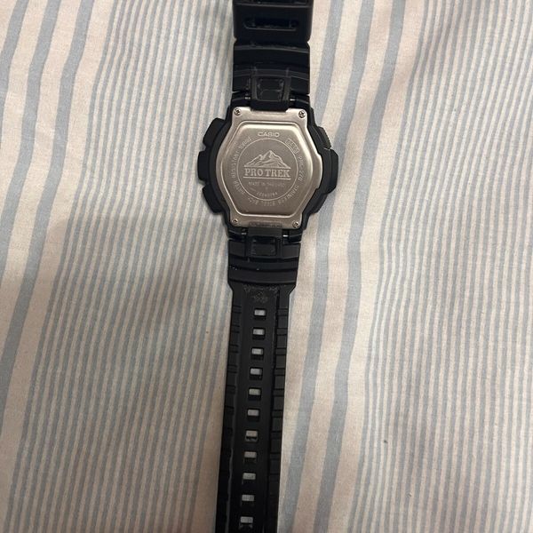 Casio ProTrek PRG270-1CR Solar Triple Sensor Watch - Black/Grey | WatchCharts Marketplace
