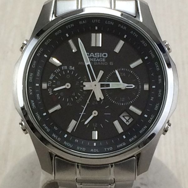 [Used] CASIO LINEAGE / Solar watch / Analog / LIW-M610 [Clothing ...