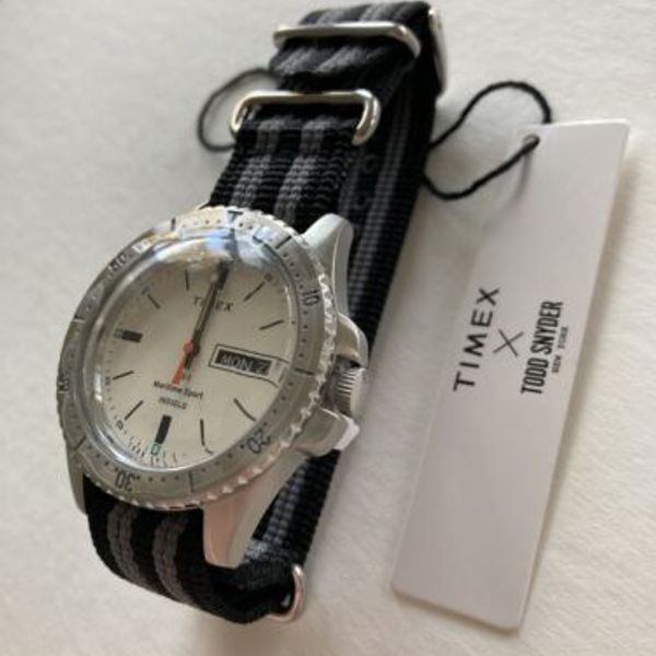 Timex Todd Snyder Maritime Military Homage 41mm Menâ s Watch ...