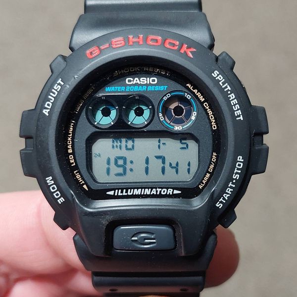 Casio G-Shock DW6900 Watch w/additional custom strap | WatchCharts ...