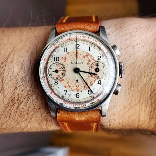 FS: Vintage Gallet MultiChron 30M Chronograph Venus Cal. 150 (w ...