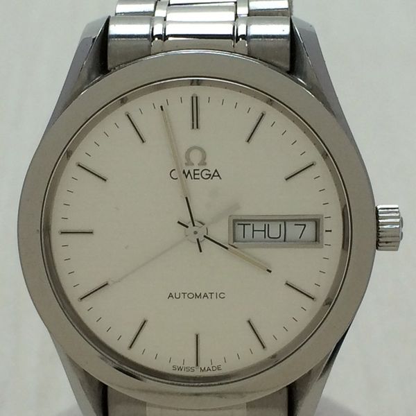 [Used] OMEGA Seamaster / Day-Date / Self-winding watch / Analog ...