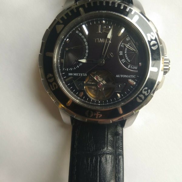 Pre-Owned Timex SL Men's Automatic Watch T2M513 Sale | WatchCharts ...