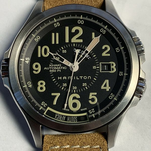 HAMILTON KHAKI GMT AUTOMATIC H775650 LIMITED EDITION HARRISON FORD ...