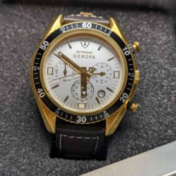 Gents Italian Detomaso Chronograph Genova Watch Boxed . | WatchCharts ...