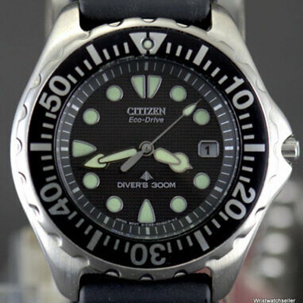 Men's Citizen Promaster Eco Drive Divers 300m Watch E168-S016525 ...