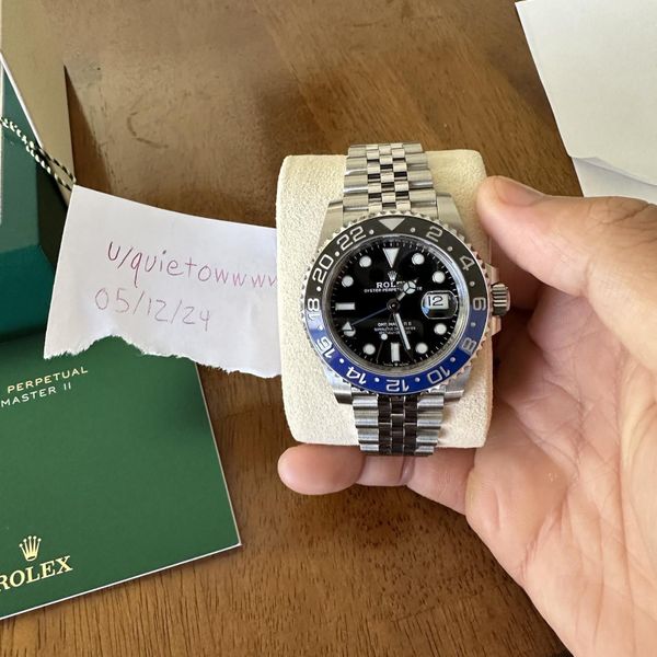 [WTS] Rolex "126710BLNR" Batgirl Jubilee | GMT Master II | WatchCharts ...
