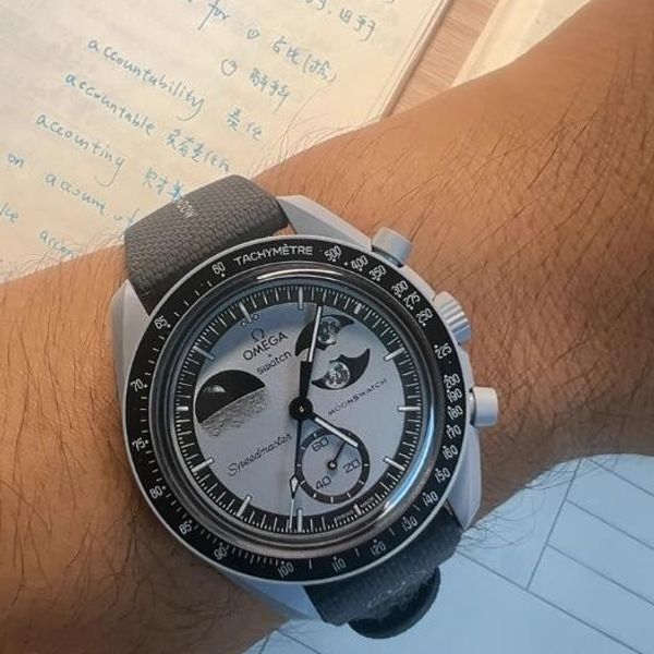 Swatch x Omega Moonswatch Mission To The EarthPhase Watch - With Box ...