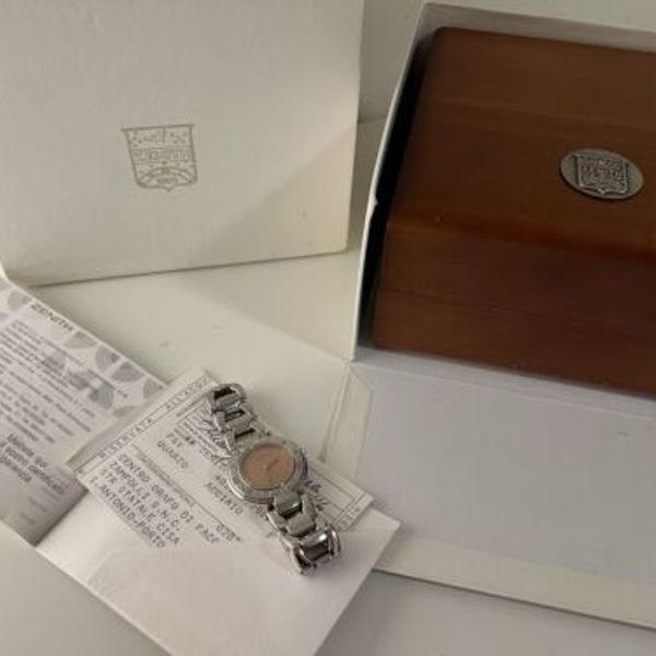 Orologio ZENITH CAPRICE - 02.0460.296 - Lady Watch Pink Dial - FULL SET ...
