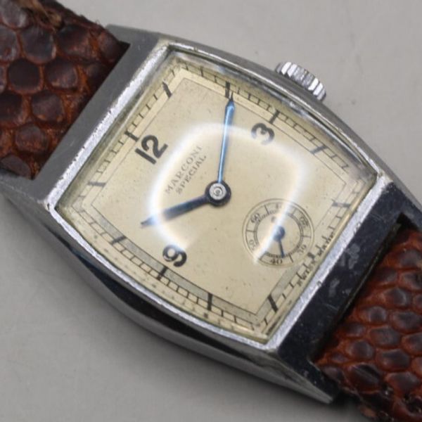 Rolex MARCONI Special ref. 577113 cal. 272 24mm Manual wind men's watch ...