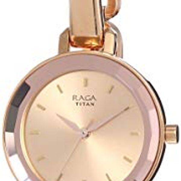 Titan Raga Viva Analog Rose Gold Dial Womens Watch-2575WM01 | WatchCharts