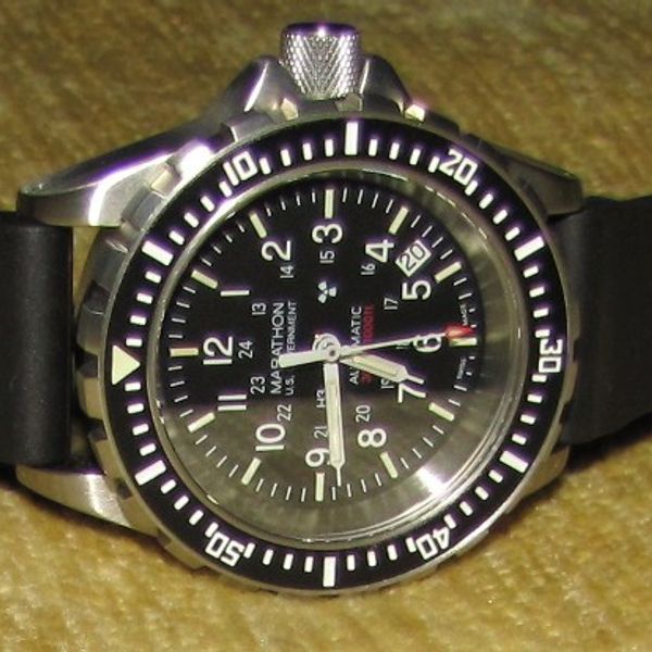 Sold: Marathon GSAR on Rubber | WatchCharts Marketplace