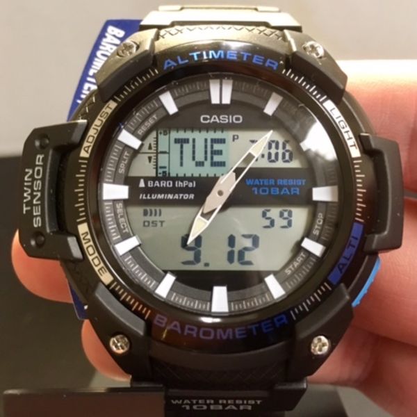 FS two Casios - Twin Sensor Ani-Digi & Casio retro Databank - CHEAP ...