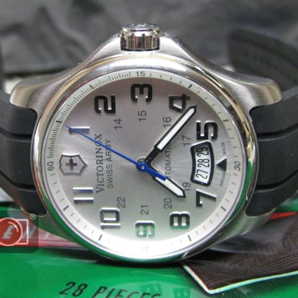 BACK ON SALE SWISS ARMY OFFICERS's AUTOMATIC 241371 $275 shipped via ...