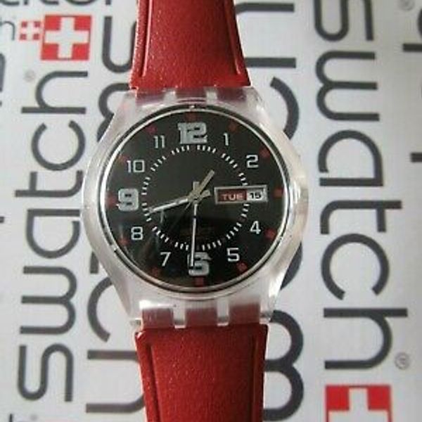 Swatch Ruby Touch SUJK701 Jelly In Jelly 38mm Silicone | WatchCharts