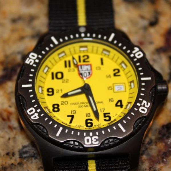 FS: **Luminox 8400 Black-ops Yellow dial** | WatchCharts